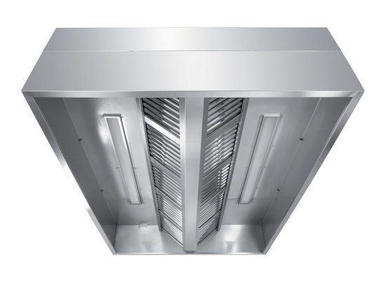 CENTRAL EXHAUST HOOD WITH FRESH AIR • ALPHA KITCHEN