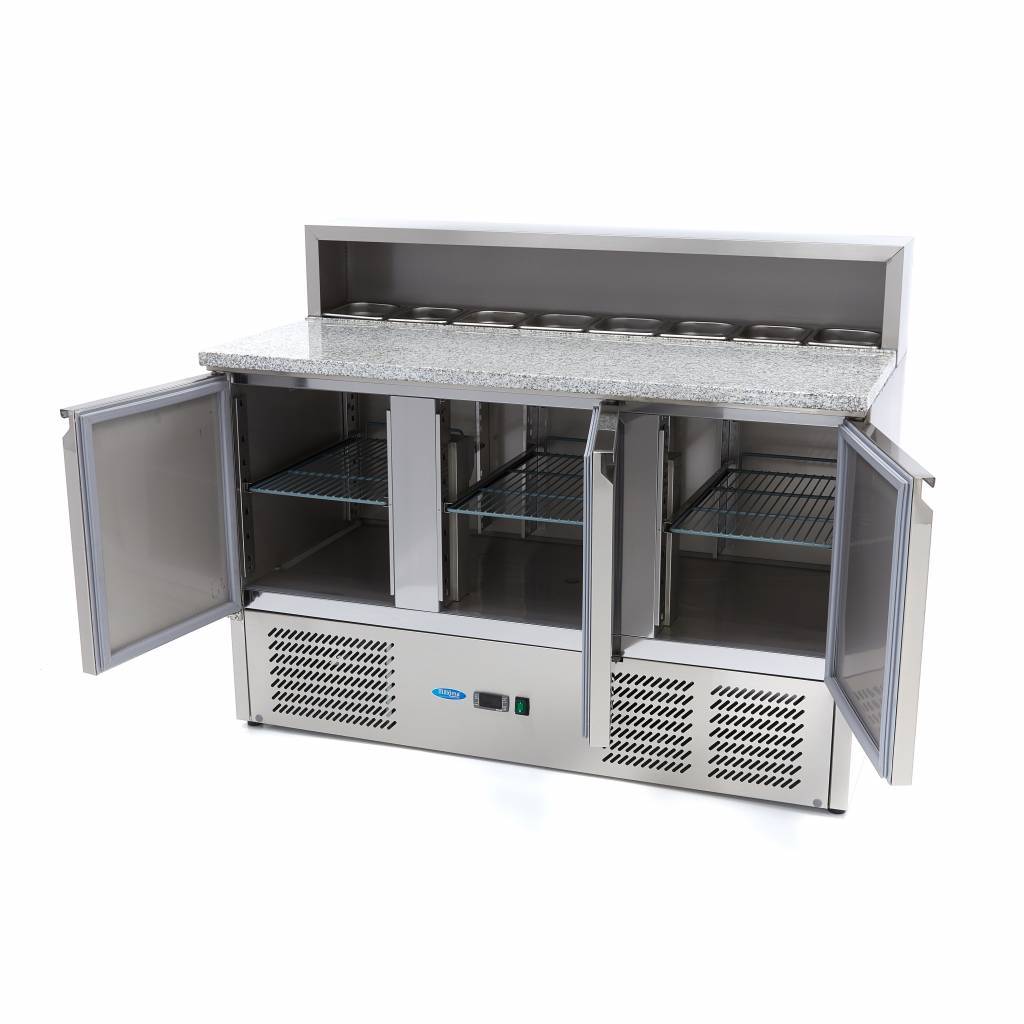 Refrigerated Pizza Chiller 3 Door | Pizza Refrigeration