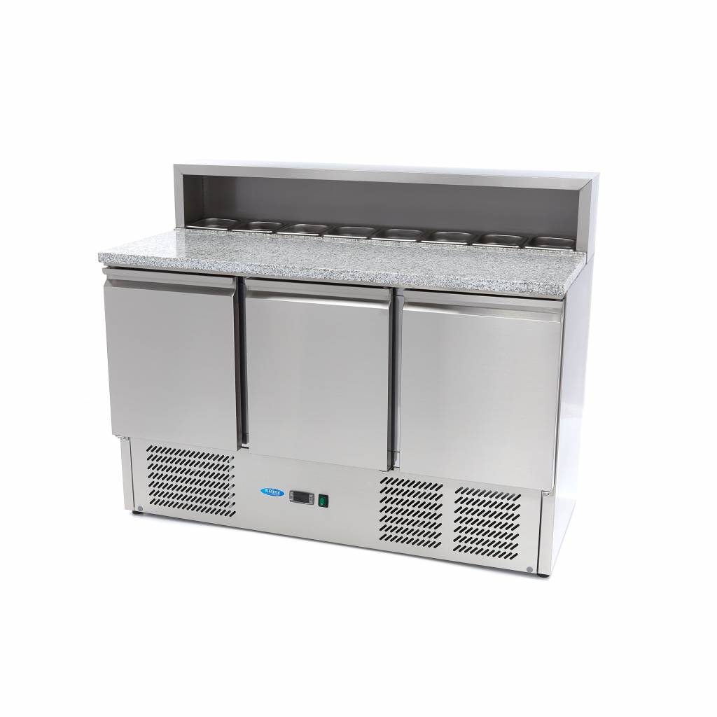 Refrigerated Pizza Chiller 3 Door | Pizza Refrigeration