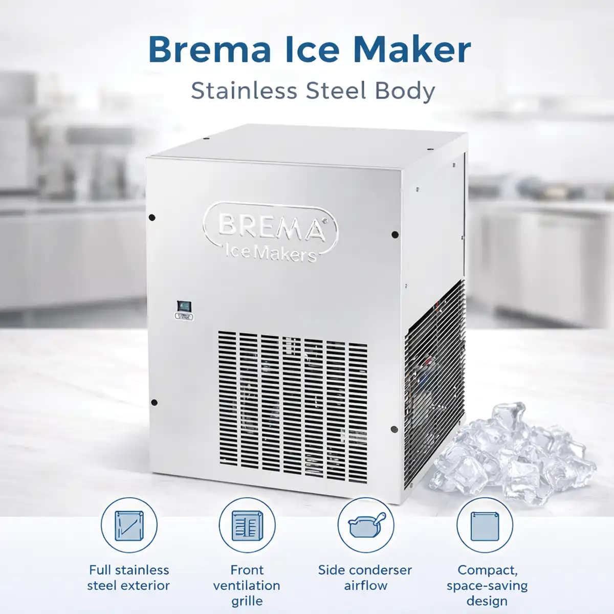 Ice Flaker Machine Brema G280 | Ice Maker Machine