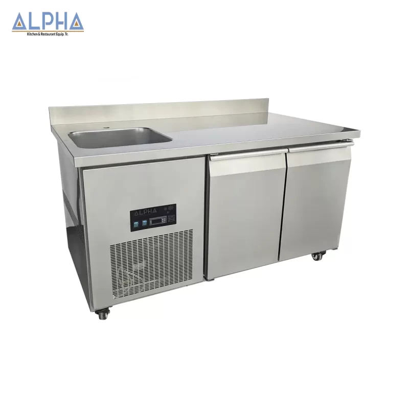 Countertop Chiller with Sink 136 | ALPHA Kitchen | UAE